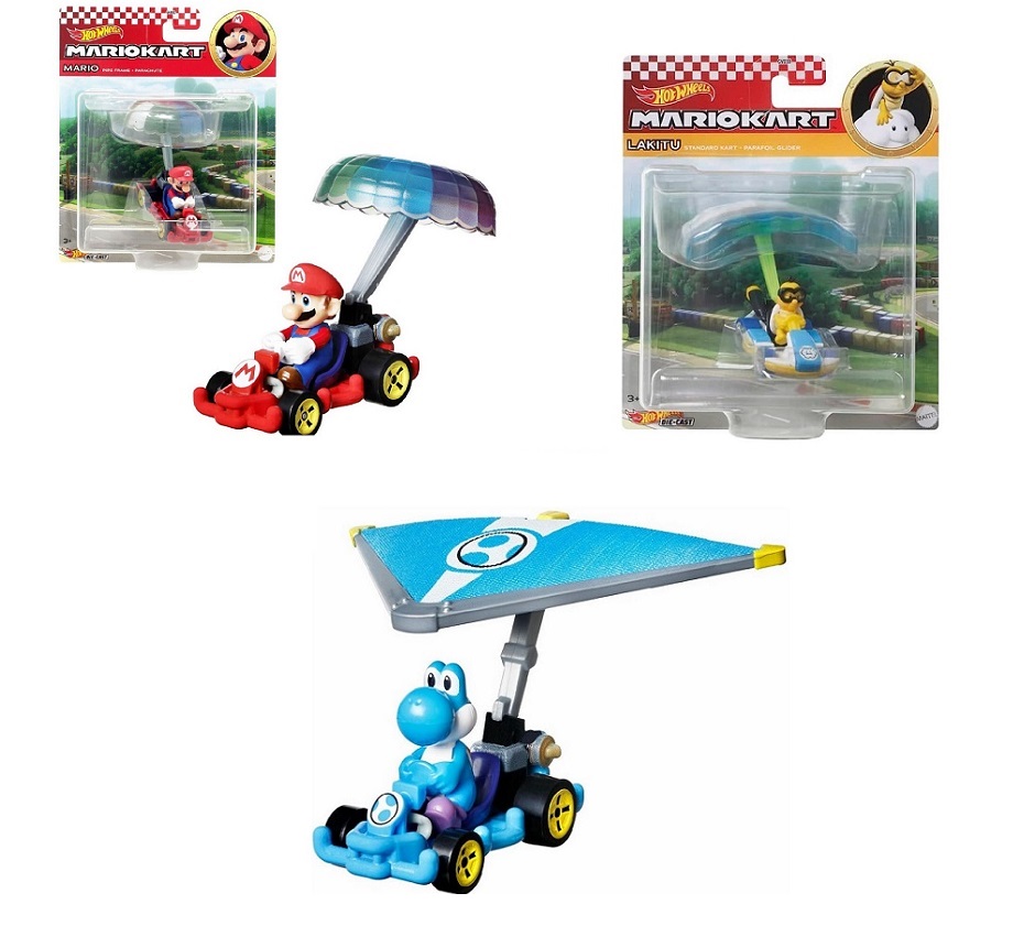 CARROS CON PERSONAJES DE MARIO KART HOT WHEELS 7CM – Eleven Kids