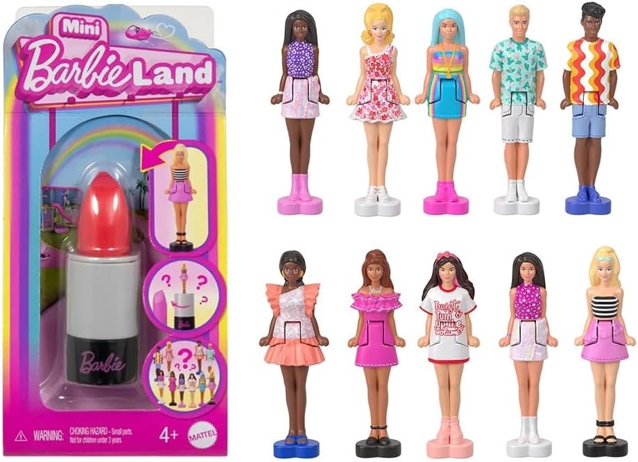 MUÑECA BARBIE LABIAL MINI BARBIELAND FASHIONISTA 3 CM – Eleven Kids