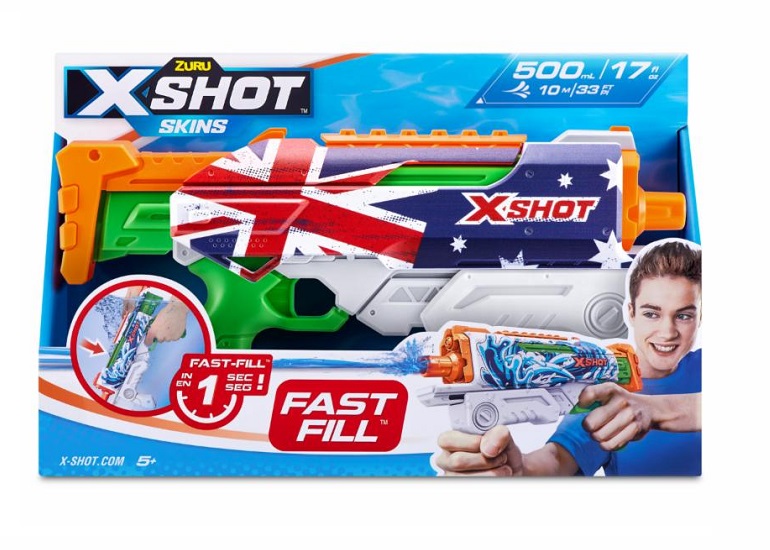 LANZADOR DE AGUA XSHOT SKINS HYPERLOAD 500 ML – Eleven Kids